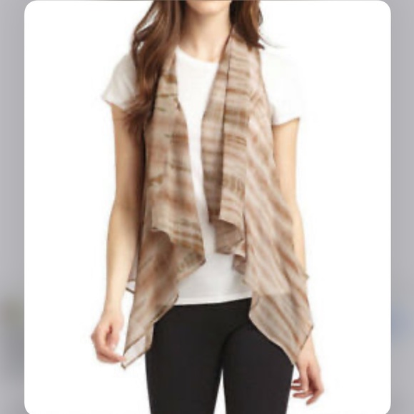 Maggie Ward | Tops | Maggie Ward X Inermix Brown Tie Dye Silk Leather ...